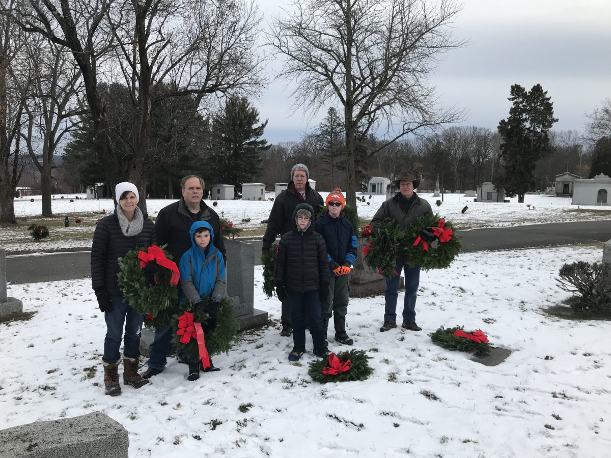 Cub Scout Pack 1078 Project for Wreaths Across America