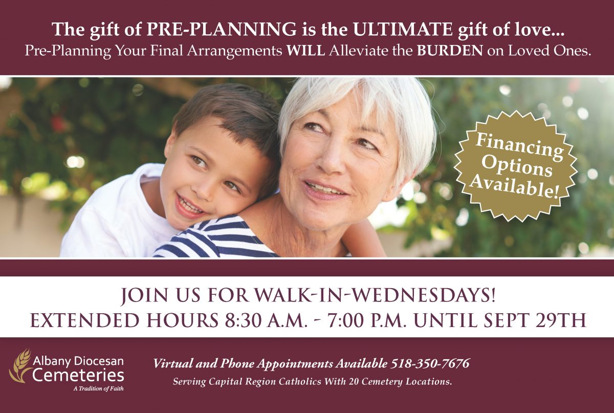 Open House Events at Albany Diocesan Cemeteries